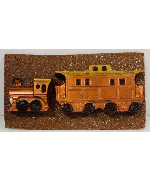 Train + locomotive en chocolat